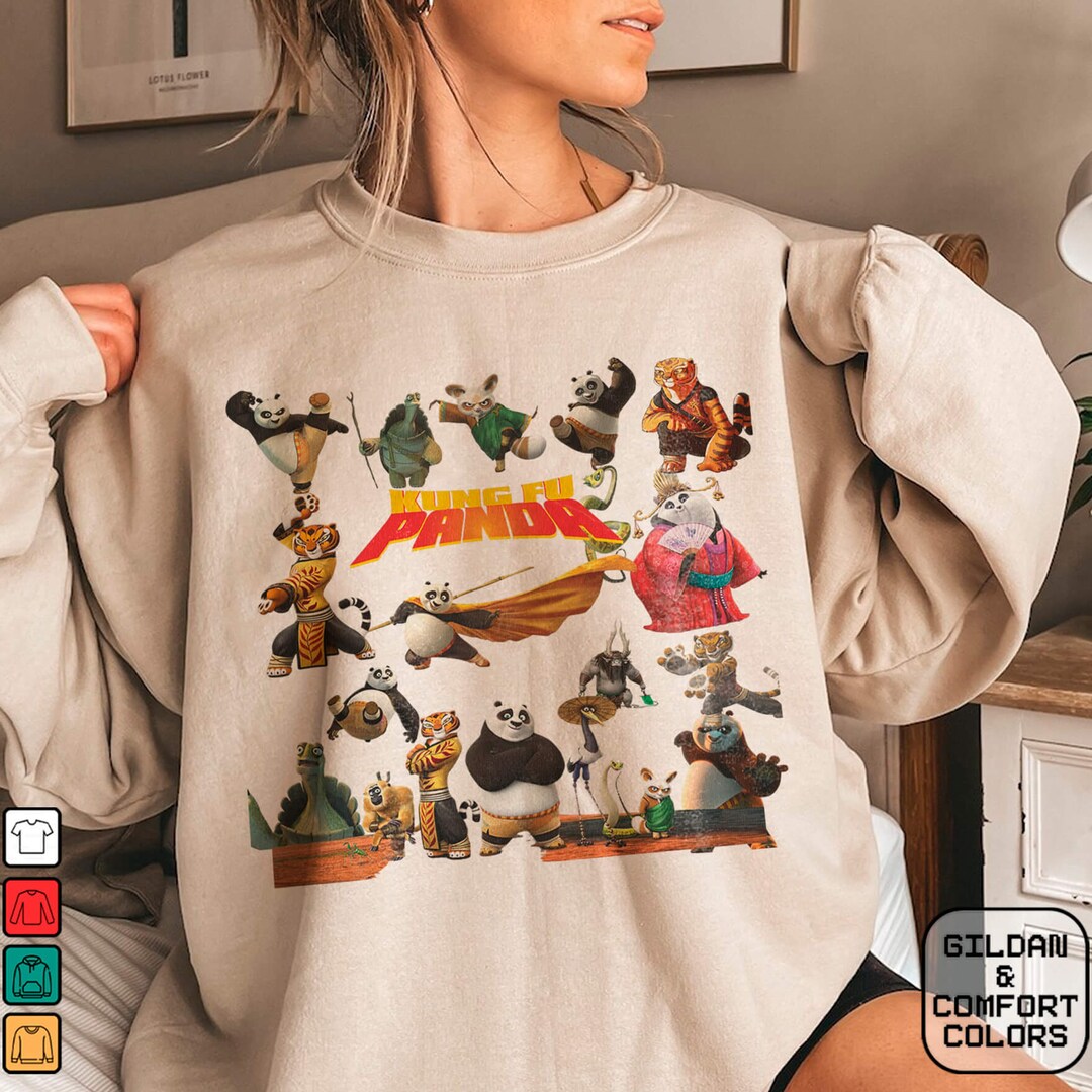 Kung Fu Panda 4 Shirt, Kung Fu Panda Bundle, Kung Fu Panda Gifts, Kung ...