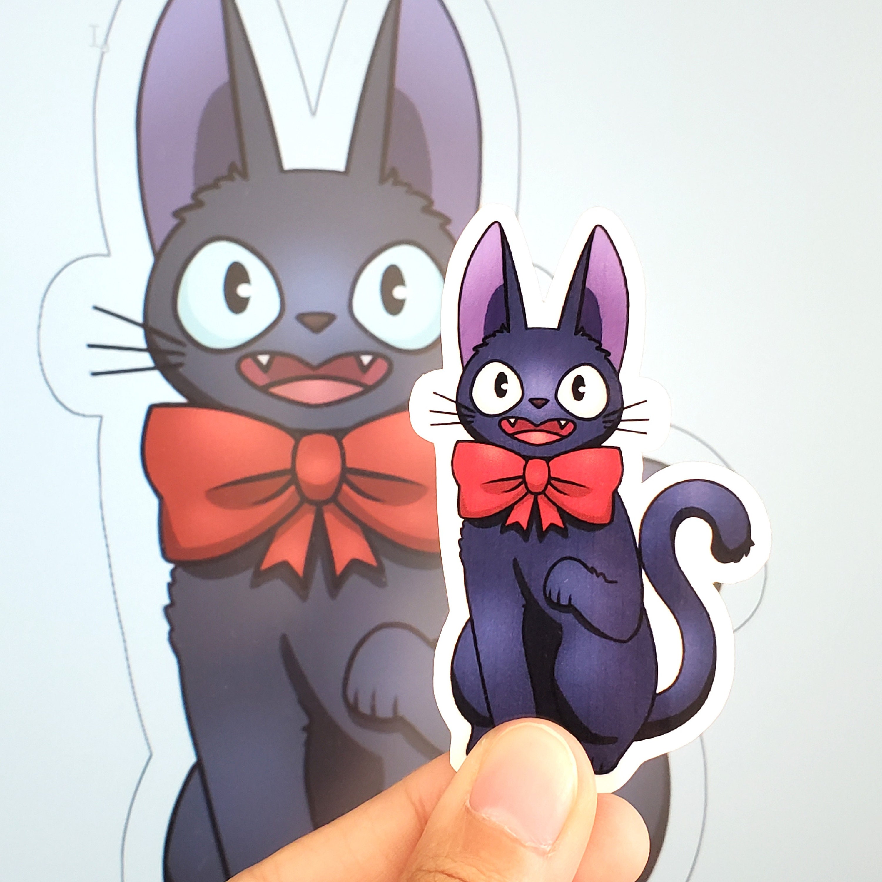 Ghibli Inspired Vinyl Stickers Jiji, Catbus, Totoro, Soot Sprites ...