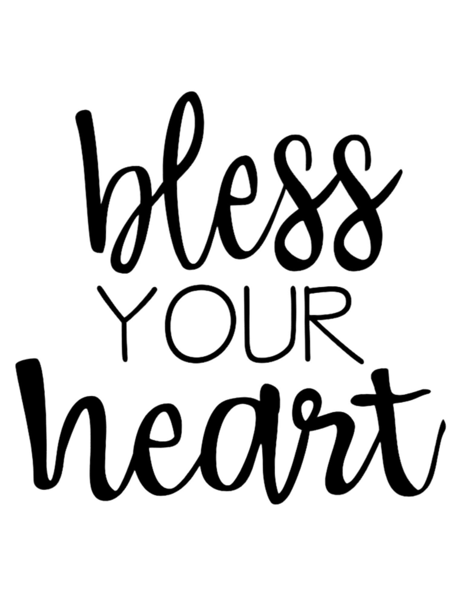Bless Your Heart SVG Cut File | Funny Southern Saying SVG | Cricut ...