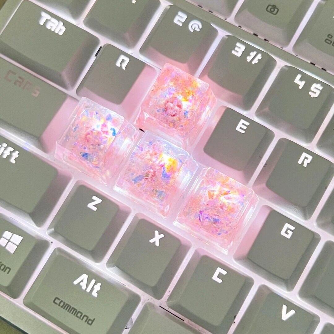 4pcs High Quality Key Caps Cross Shaft Mechanical Keyboard Keycap ...