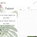 CURSIVE Notes Printable and PDF Fillable Take Note Planning Minimal ...