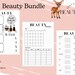 BEAUTIFY | Beauty Planner | Printable and PDF Fillable | Stylish Design ...