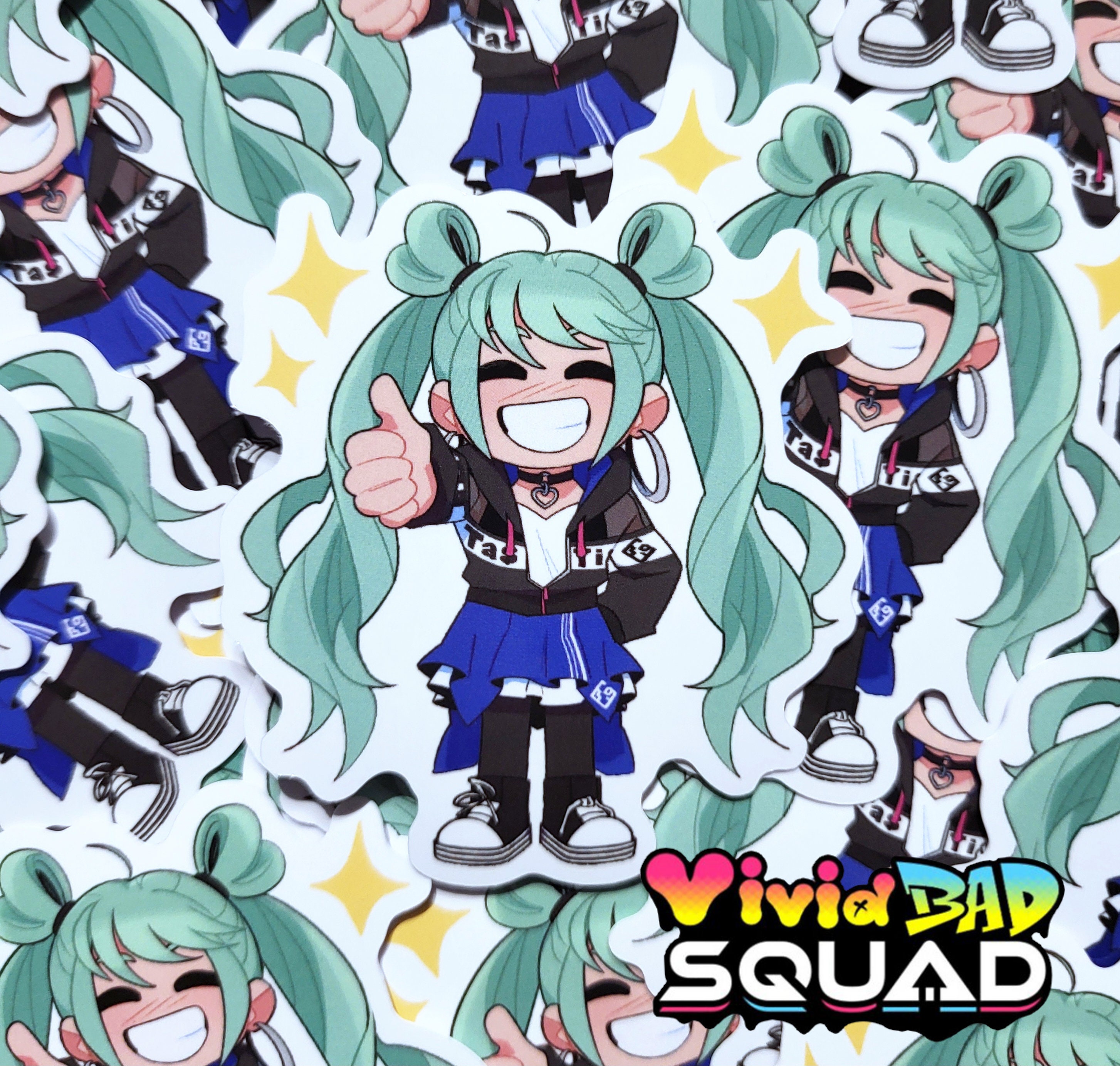 Hatsune Miku Project Sekai Stickers leo/need, More More Jump, Vivid Bad ...