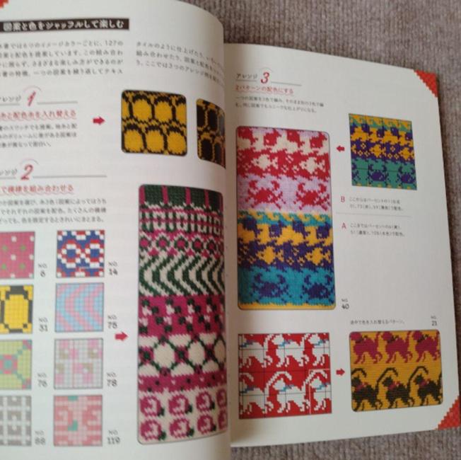 Knitting Design and Color Scheme Pattern Book That You Can Choose From ...