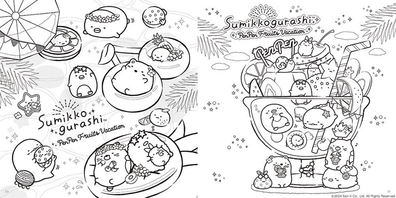 Sumikko Gurashi Fun Coloring Book for Every Corner - Japanese Craft ...