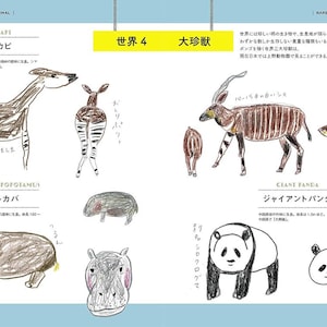 Miyata Chika's Drawing Zoo New Edition Japanese Craft Book - Etsy