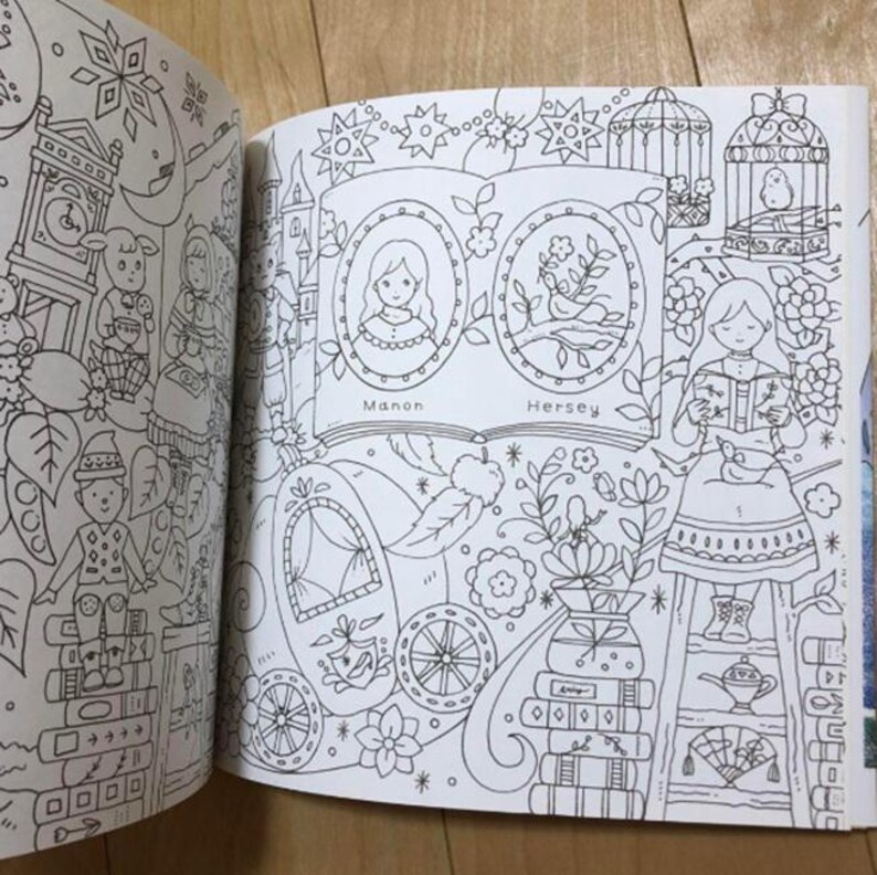 Eriy World Fairy Tales Beyond the Story Coloring Book - Japanese Craft ...