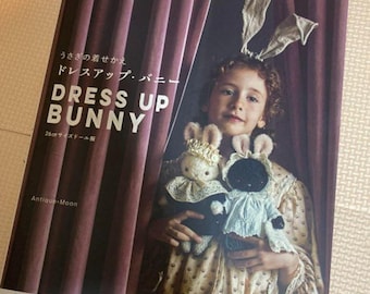 Dress up Bunny Sewing Book - Japanese Craft Book - Etsy