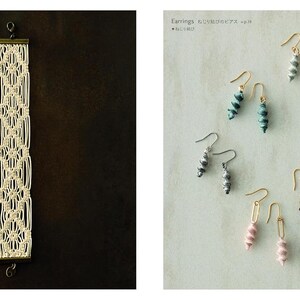 Macrame Lace Accessories Japanese Craft Book - Etsy