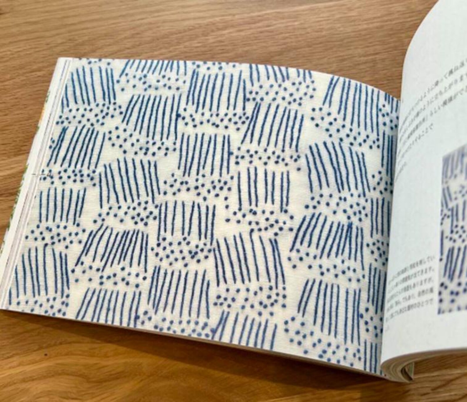 Ten to Sen's Pattern Embroidery? Fabric With Wonderful Patterns Drawn ...