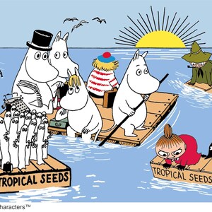 Moomin Coloring Book Japanese Craft Book - Etsy