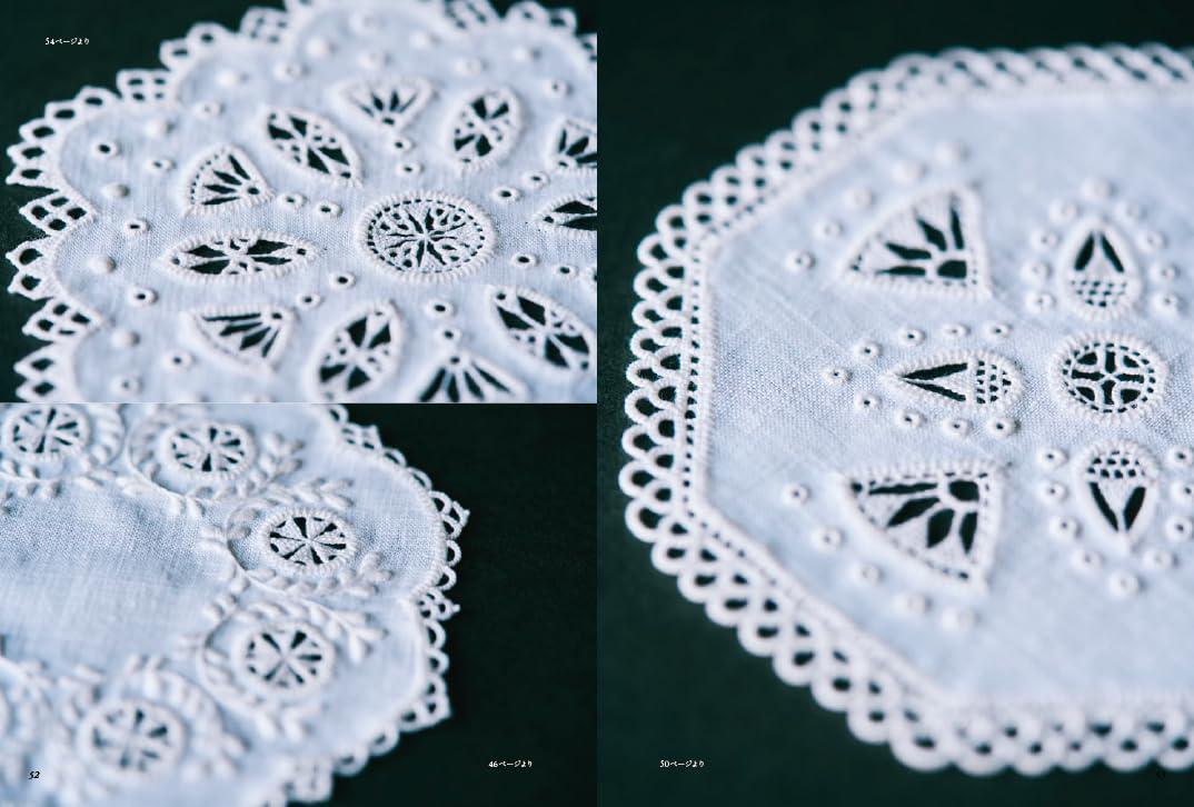 HEDEBO Pattern & Sample Collection 211 Danish White Thread Embroidery ...