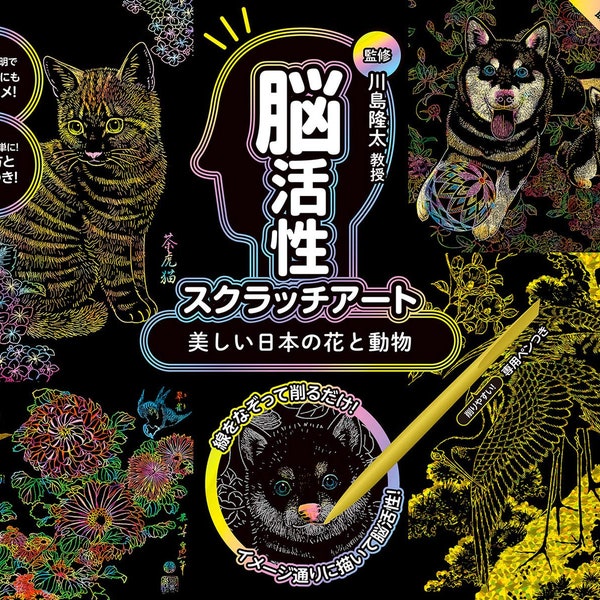 Scratch Coloring Book - Etsy