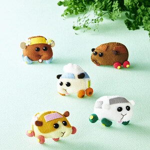 PUI PUI Molcar's Pui Pui Handmade Japanese Craft Book Gift Wool Felt ...