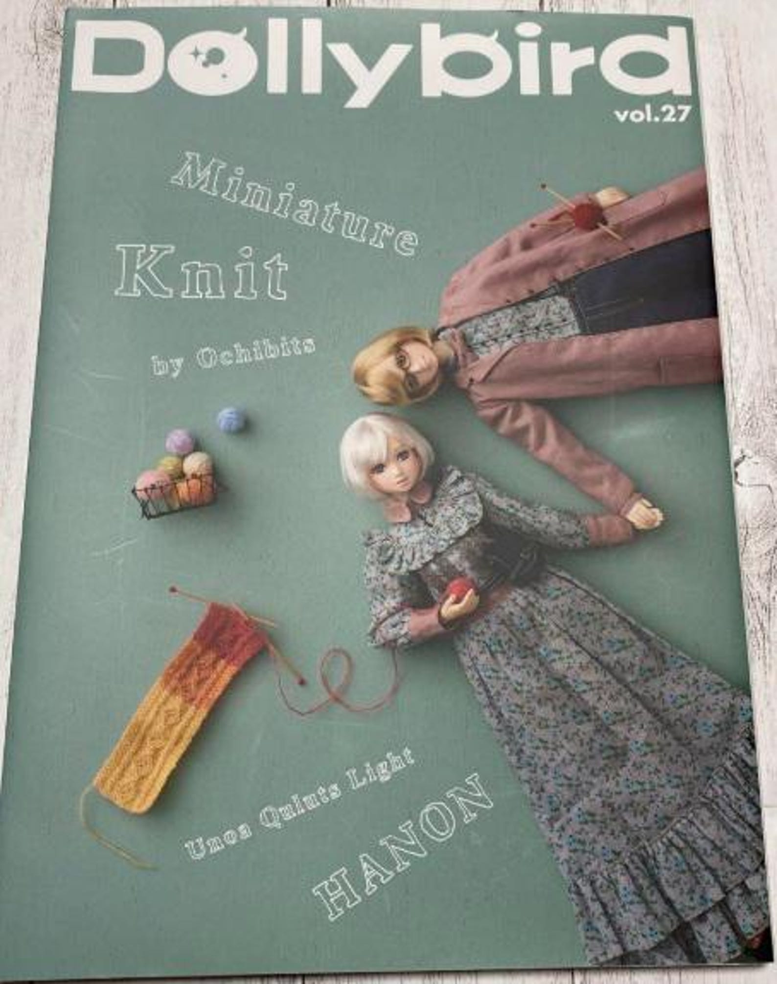 Dollybird Vol.27 Knit by Ochibits, Miniature, Hanon, Unoa Quluts Light ...
