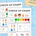 Pretend Play Patient Check-up Chart, Doctor Pretend Play Printable ...