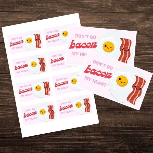 Bacon Valentine - Etsy