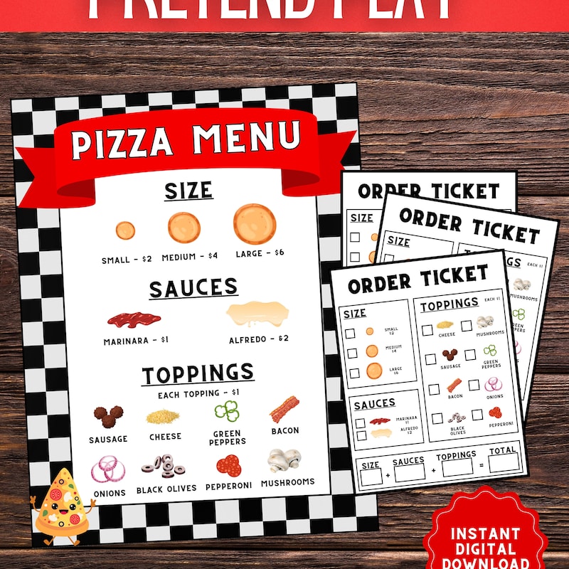 Pretend Play Printables - Etsy