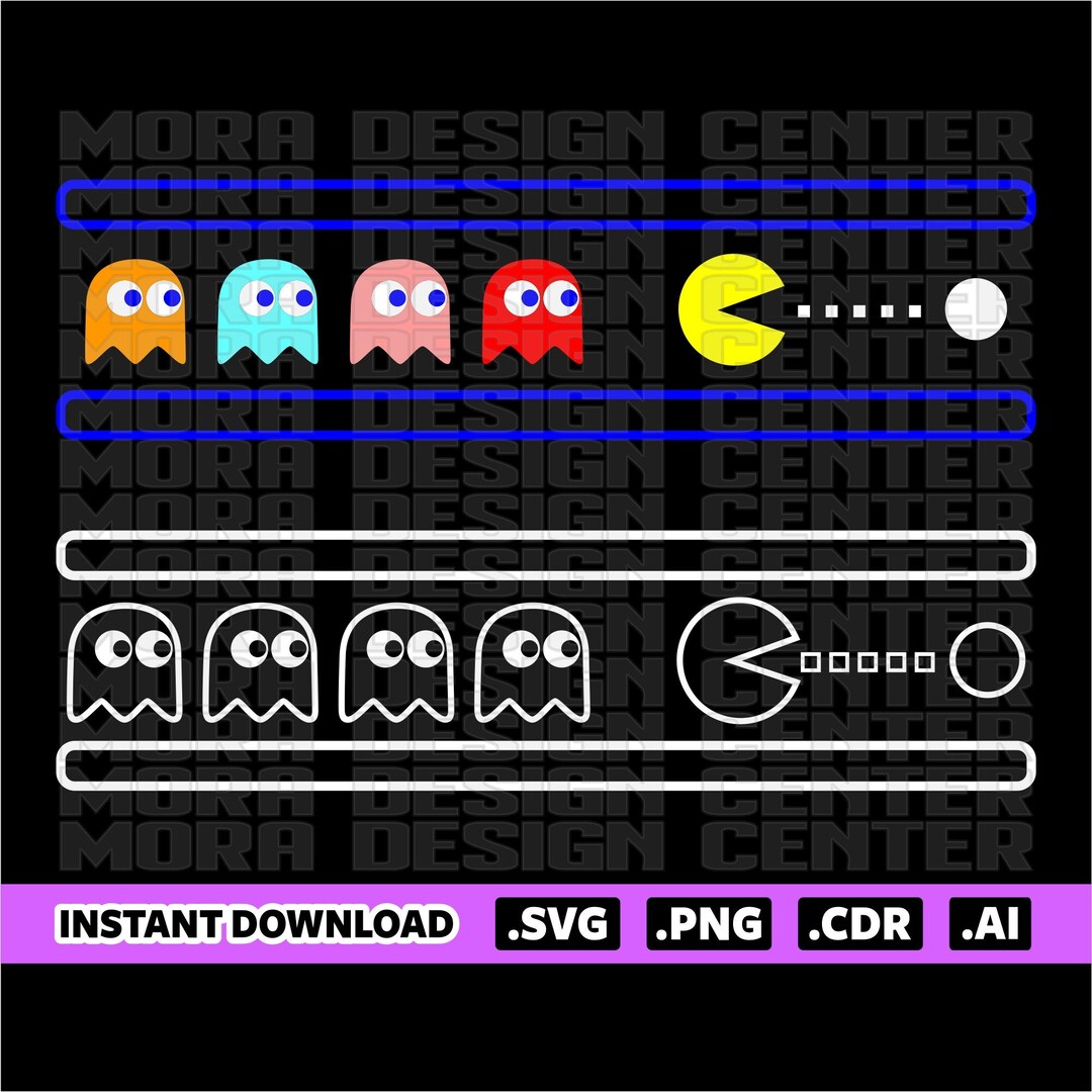 Retro Game SVG PNG, Retro Game Files for Cricut, Retro Game Silhouette ...