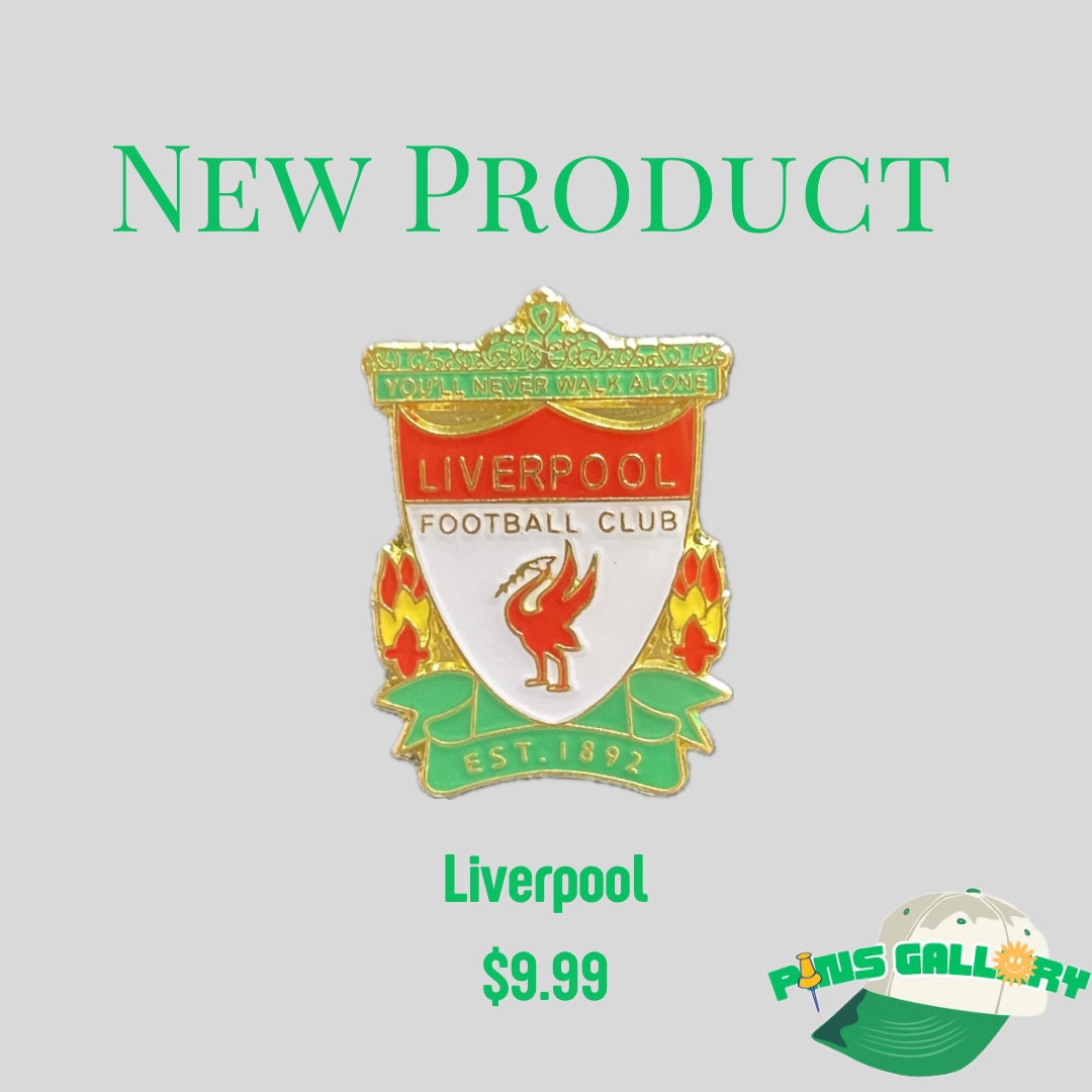 Liverpool Enamel Pin. - Etsy