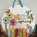 3D Spring Door Hanger - Etsy