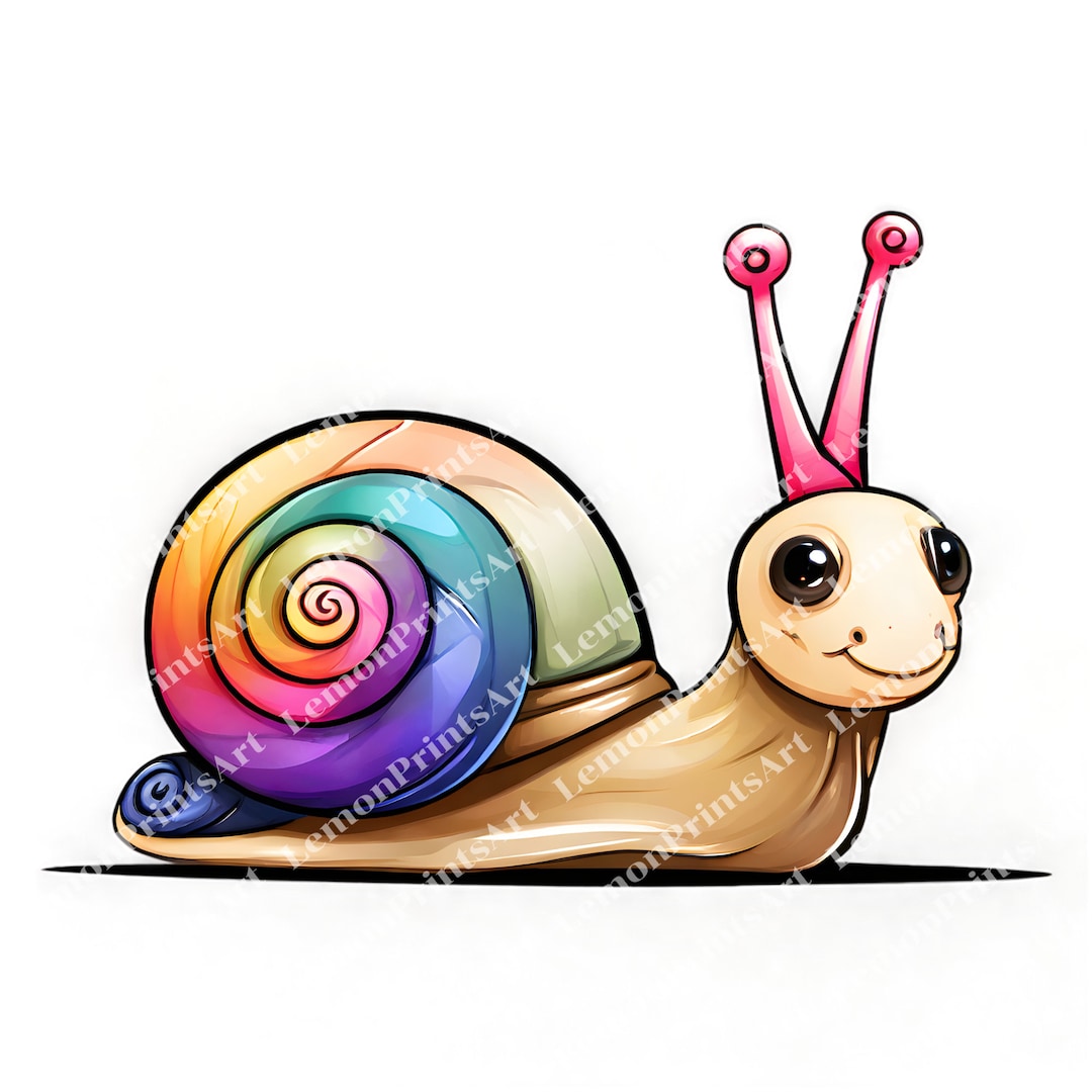 20 Cute and Funny Snail Clipart, Snail Animal, High Quality Transparent ...