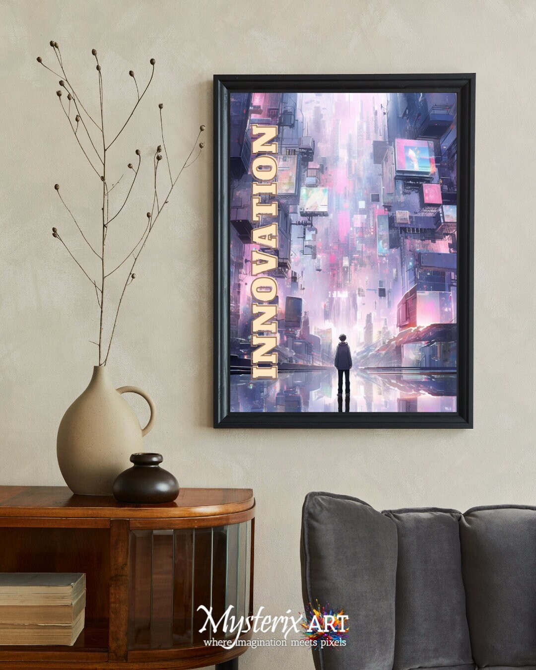 Innovation Poster, Inventional Art Print, Inspirational Wall Art ...