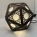 Geometric Pattern Shadow Lamp - Etsy