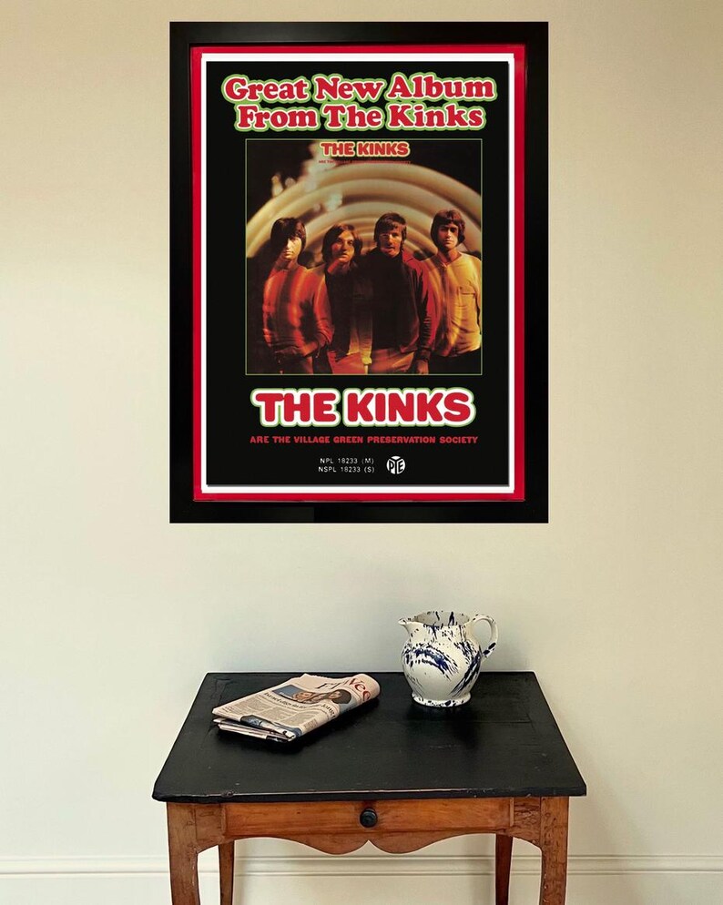 THE KINKS - Village Green - High Quality A2 Art Poster - Psych - Etsy