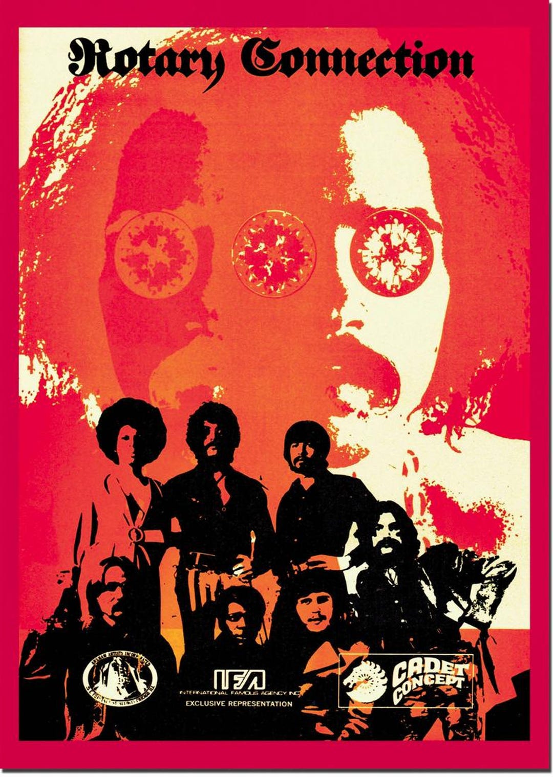 ROTARY CONNECTION - Debut LP - Promo Poster - A2 Poster - Etsy