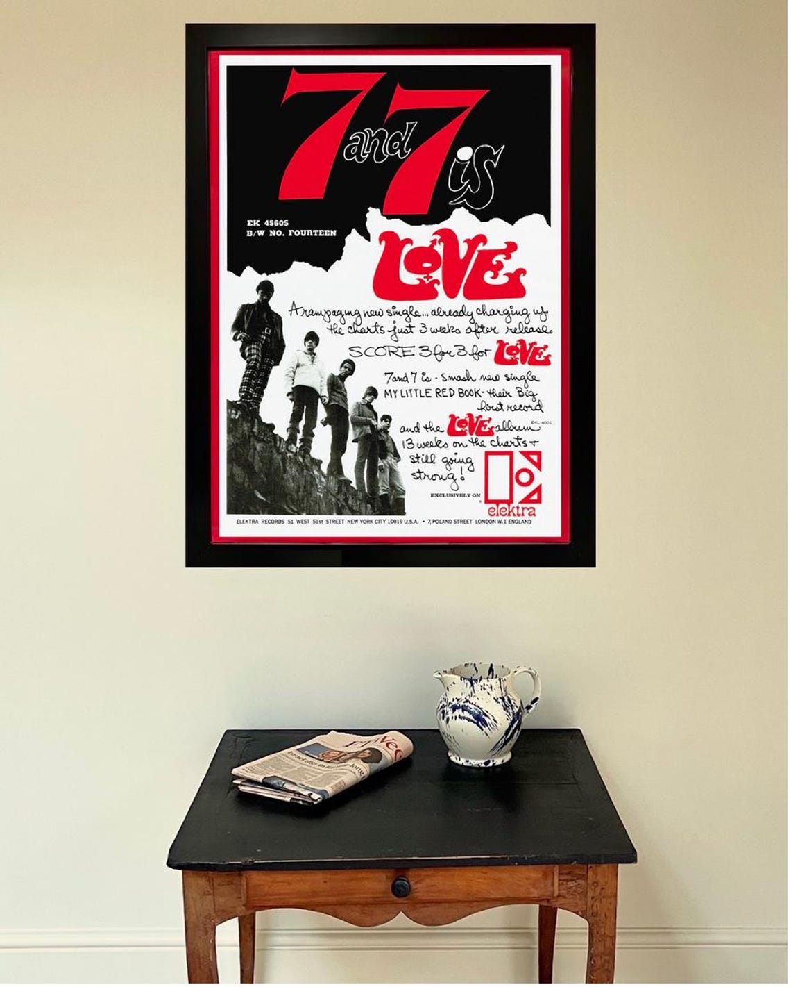LOVE - 7 and 7 is - Promo Poster - A2 Poster - Psych - Etsy