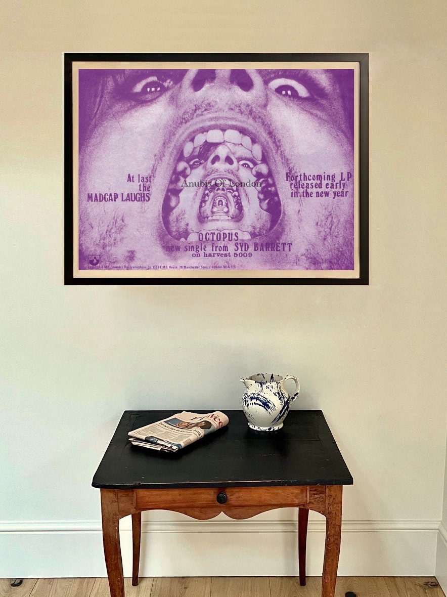SYD BARRETT the Madcap Laughs - High Quality A2 Art Poster - Psych - Etsy