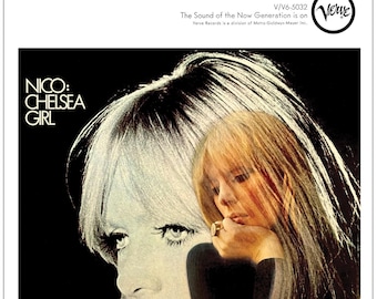 Original Vintage Mini Poster / Magazine Clipping - Nico: Chelsea Girl ...
