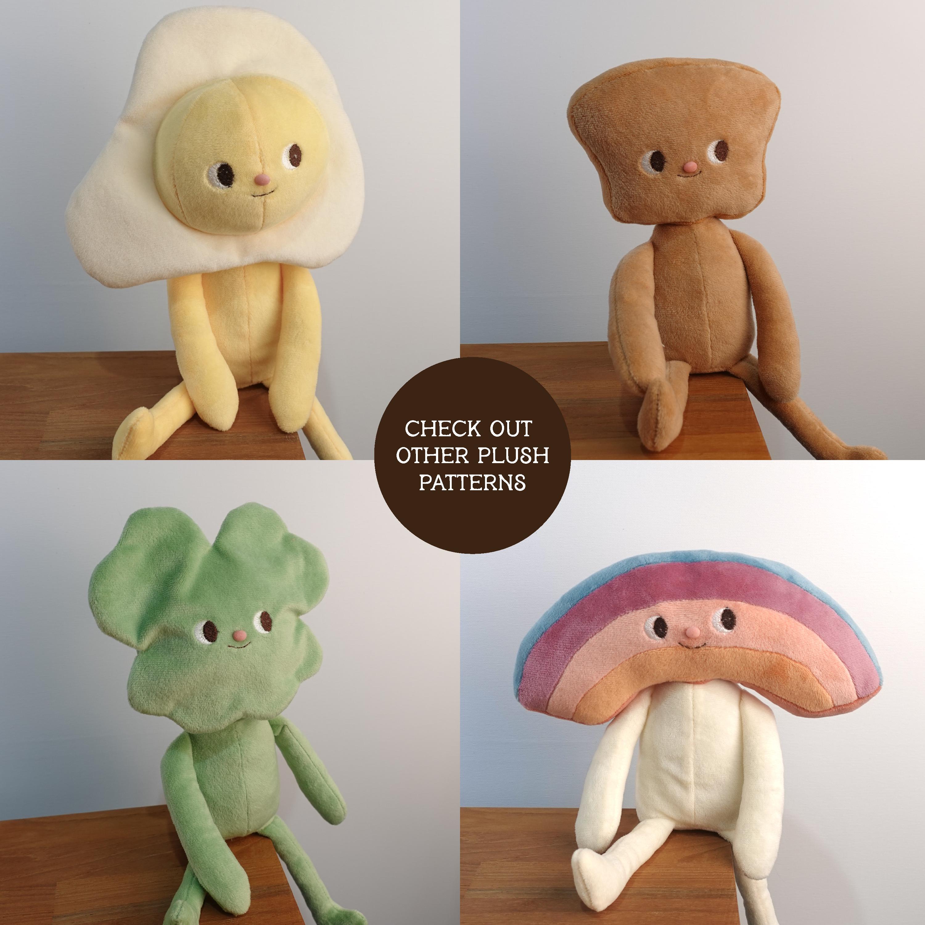 Maple Plush – Fall Leaf Nature Doll – PDF Digital Sewing Pattern ...
