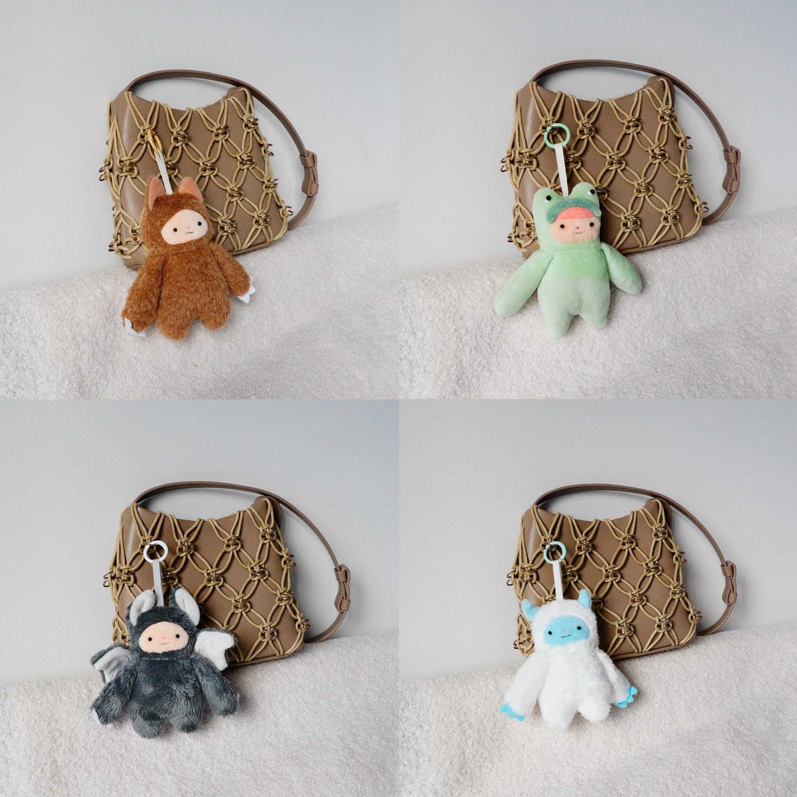 Halloween Boo Babies Plushie Sewing Pattern: Bat, Wolf, Pumpkin, Yeti ...