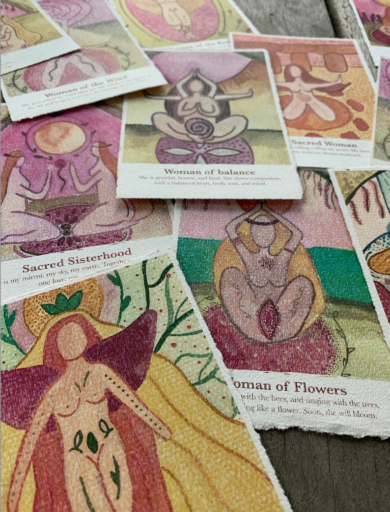 Goddess Affirmation Cards - Etsy
