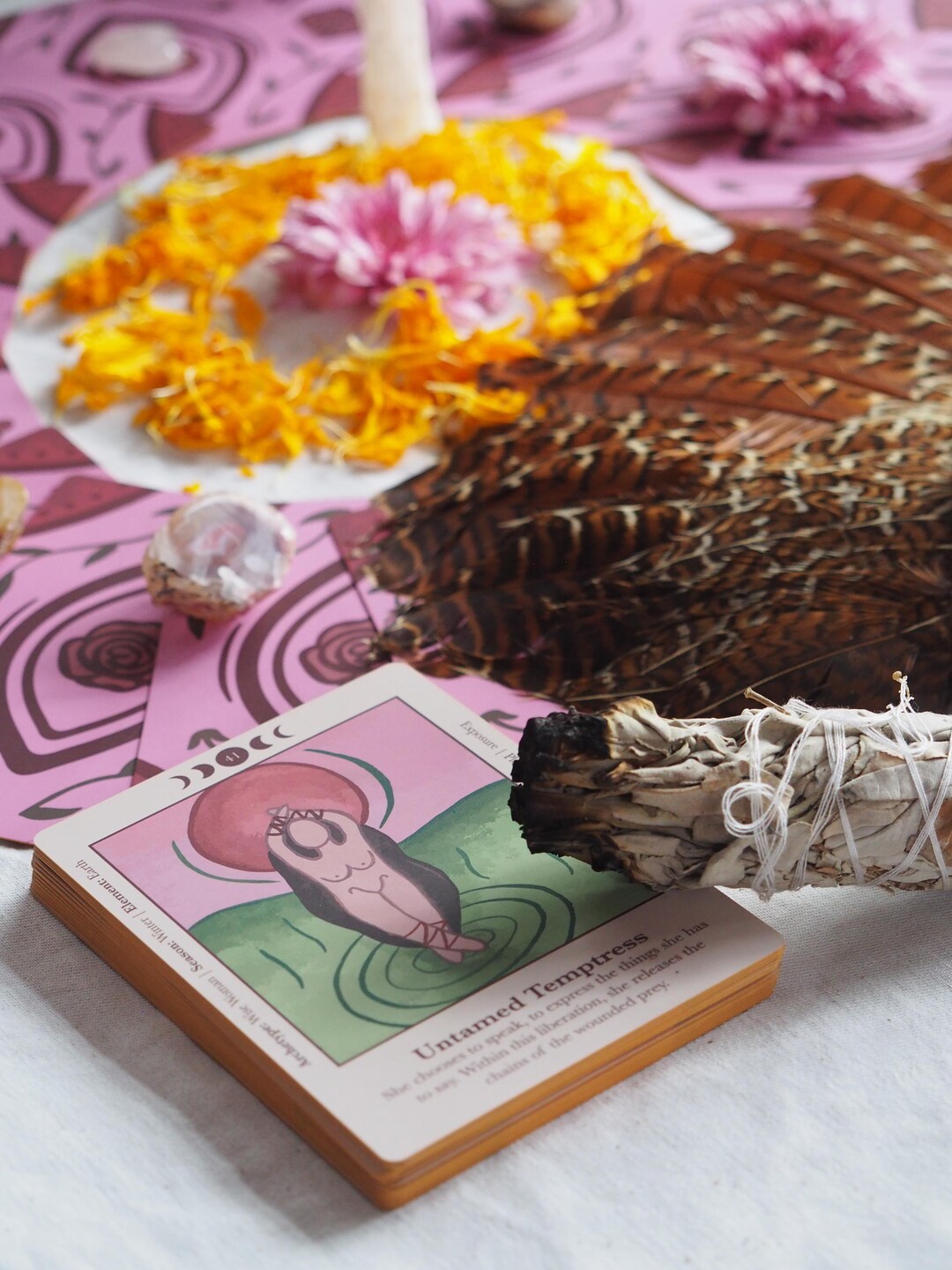 Rising Feminine Oracle – Intuitive Card Reading (within 24 Hours) - Etsy