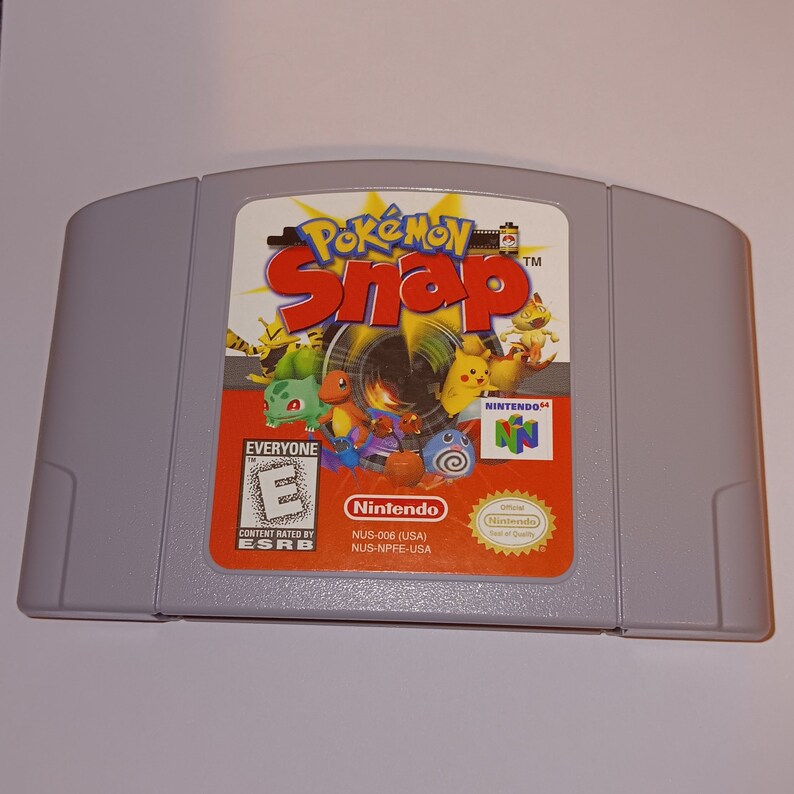 N64 Pokémon Snap - Etsy