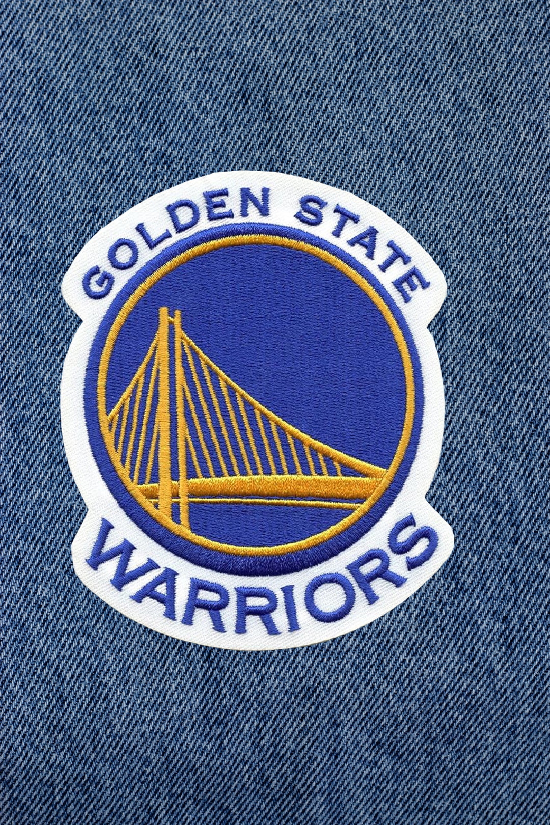 Golden State Warriors Logo Patch Large Basketball Embroidered Iron-on ...