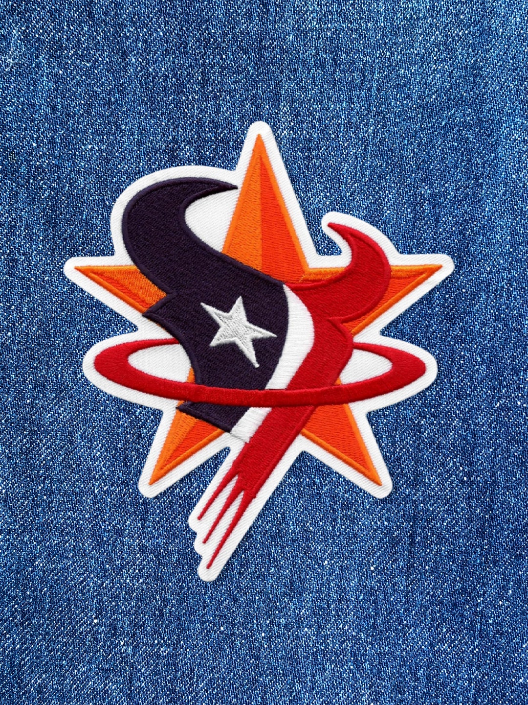 Sports Parody Trio Patch Team Iron-on Embroidered Large Team Trio ...