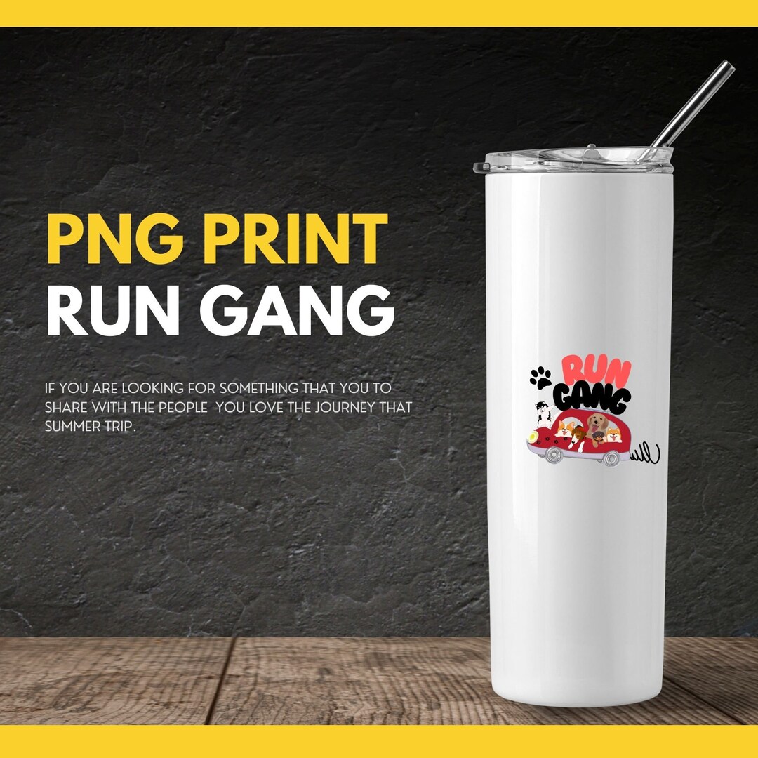 Run Gang Trip,digitaldownd Summer Design, Holiday Mode, Dog Gang Trip ...