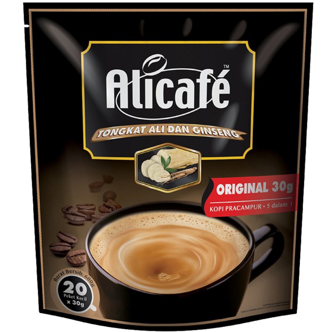 Power Root Alicafé 5 in 1 Tongkat Ali Instant Coffee 450g/600g - Etsy