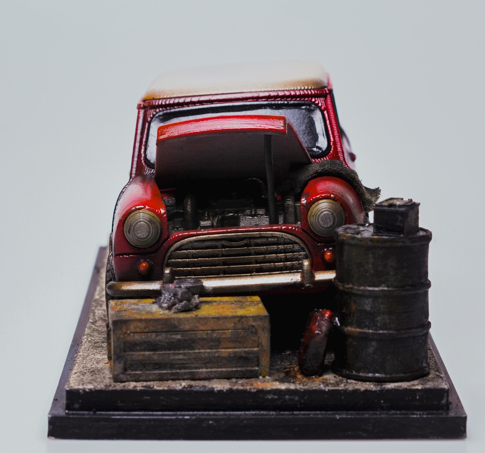 Mini Cooper "garage" - Edition 99 Pieces Scale 1:24 - Etsy