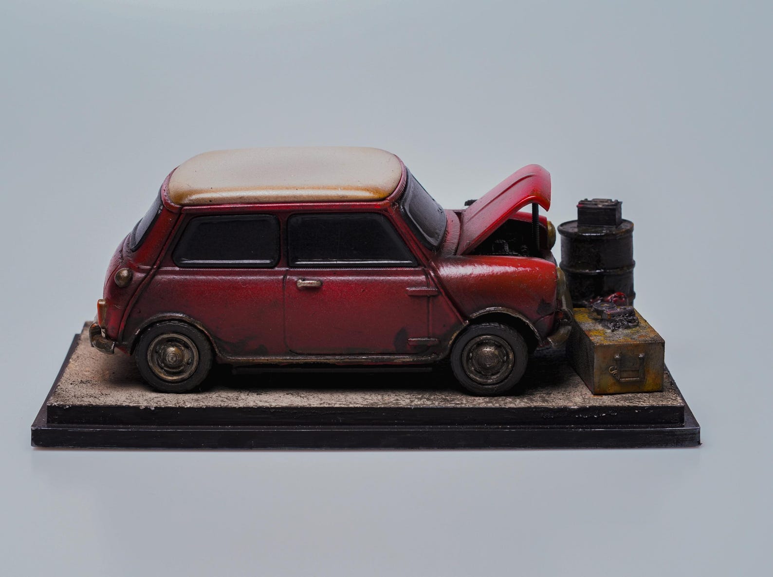 Mini Cooper "garage" - Edition 99 Pieces Scale 1:24 - Etsy