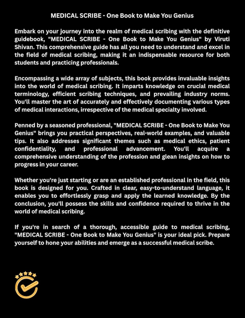 Medical Scribe – Complete Guide to Medical Terminology, Scribing ...