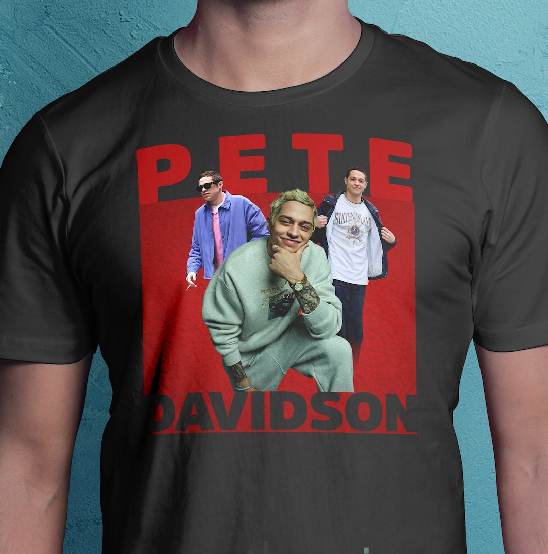Pete Davidson T-shirt Design PNG Pete Davidson Stand up Comedian Shirt ...
