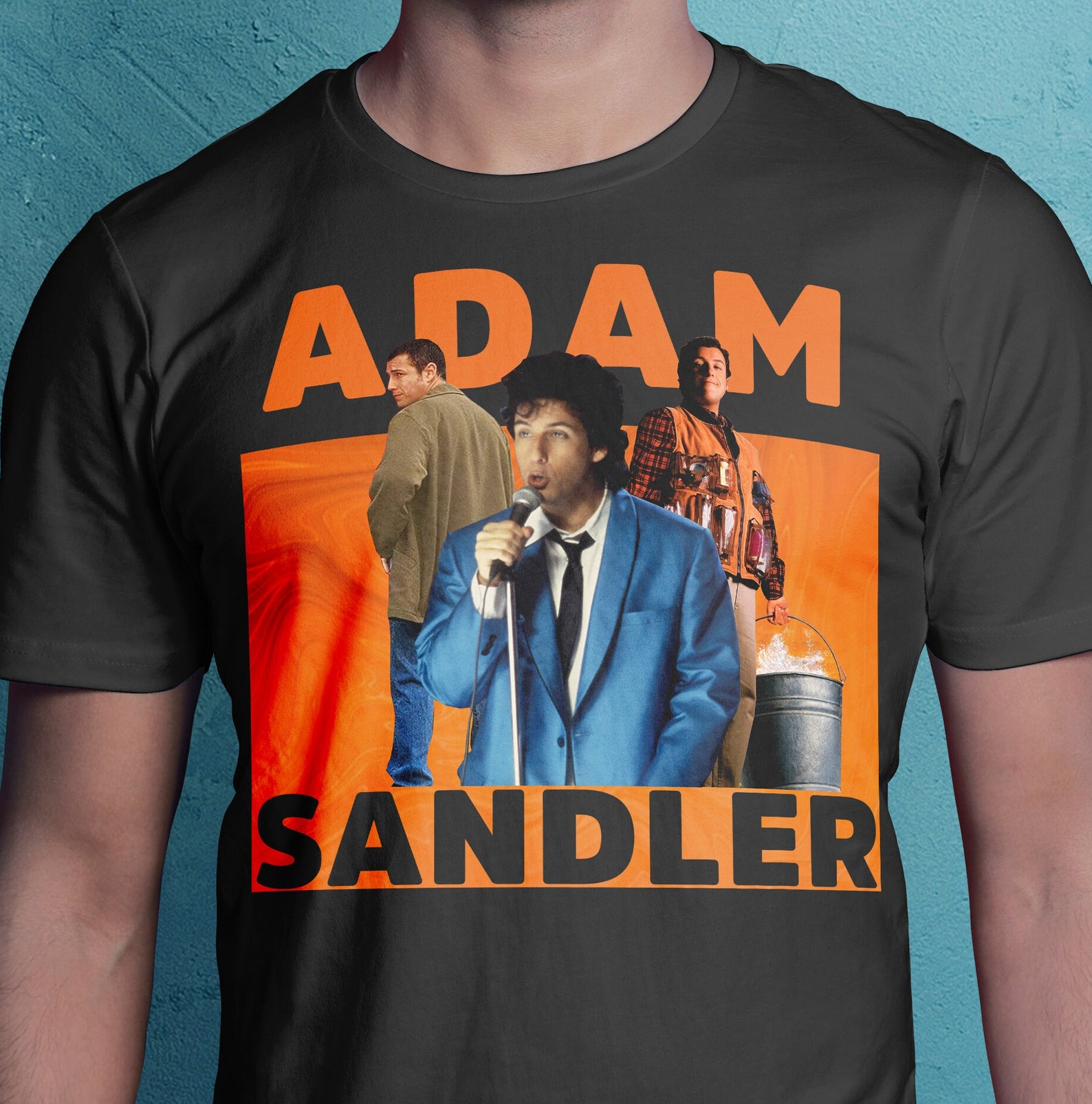 Adam Sandler T-shirt Design PNG Adam Sandler Hoodie & Sweatshirt Adam ...