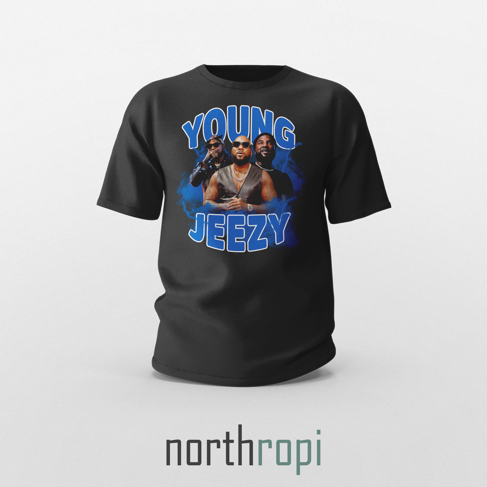 Young Jeezy T Shirt Design PNG Instant Download Young Jeezy Fan Tshirt ...