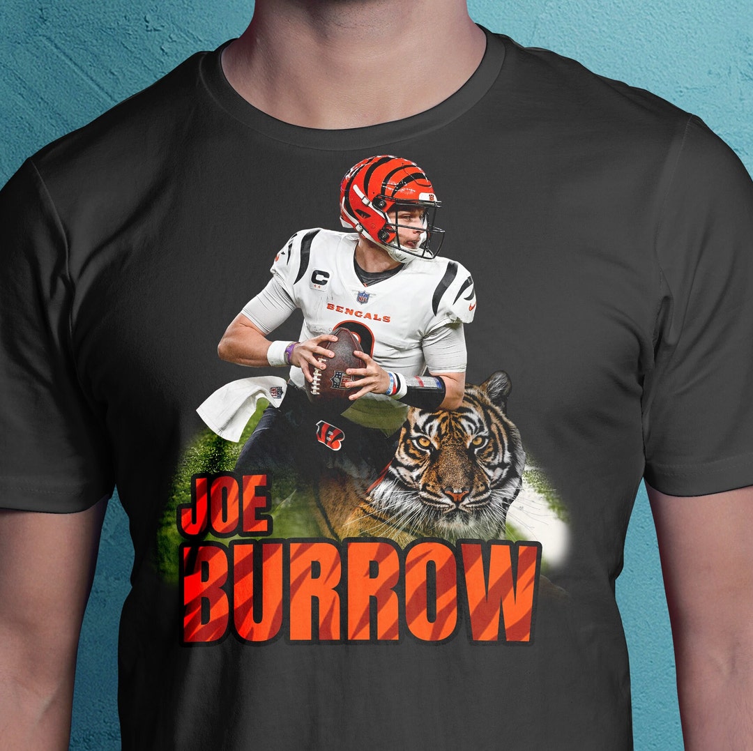 Joe Burrow T-shirt Design PNG Instant Download Coffee Mug Design PNG ...