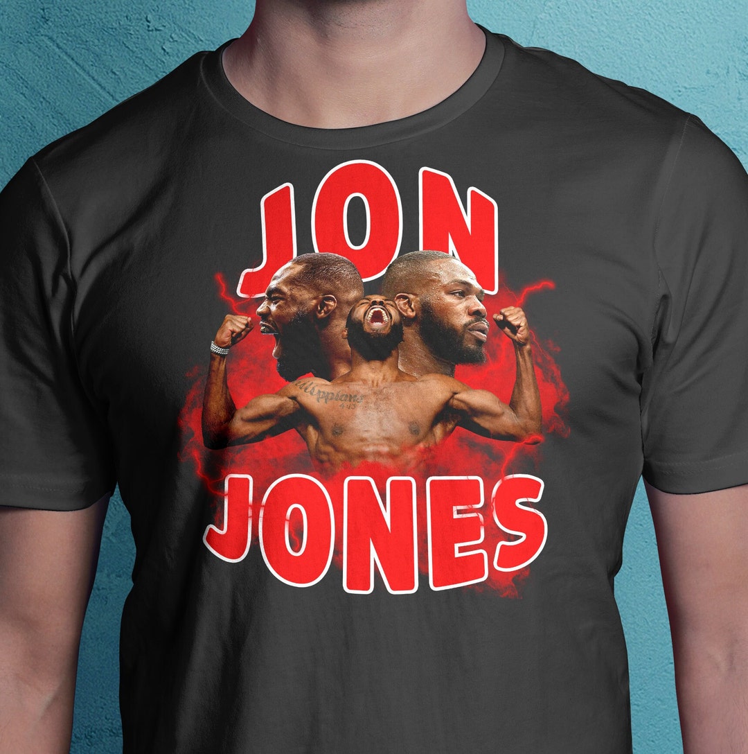 Jon Jones T Shirt Design PNG Instant Download Jon Jones Fan Tshirt ...